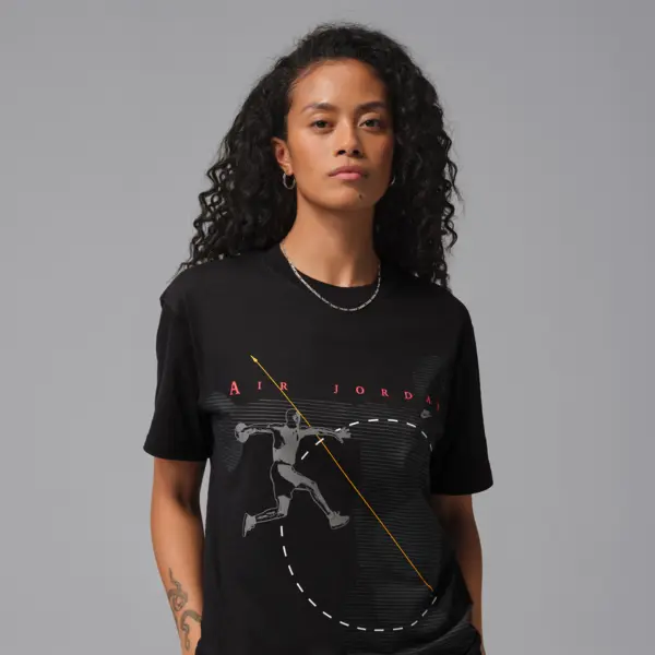 JORDAN Flight Graphic T-shirt - Black