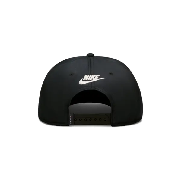 JORDAN Essentials Pro Structured Flat Bill Cap - Black