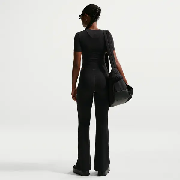 Nike Zenvy High-waisted Flared Leggings - Black