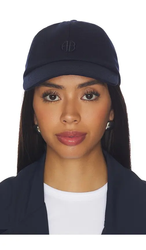 ANINE BING Jeremy Baseball Cap - Navy