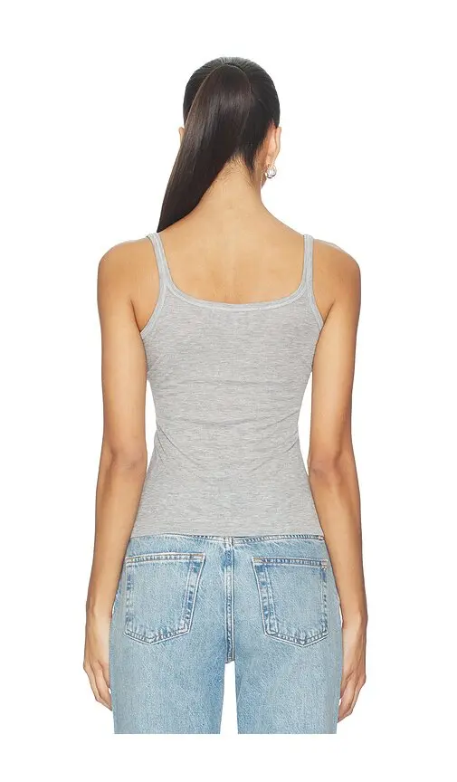 AYA MUSE Scoop Neck Tank Top - Grey