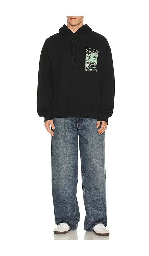 Lacoste Loose Fit Graphic Hoodie