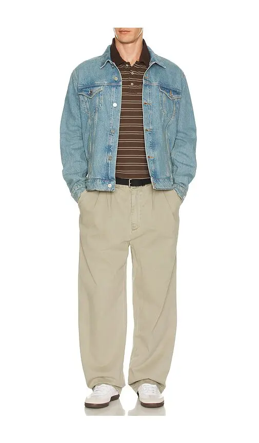 Lacoste Croc Denim Trucker Jacket