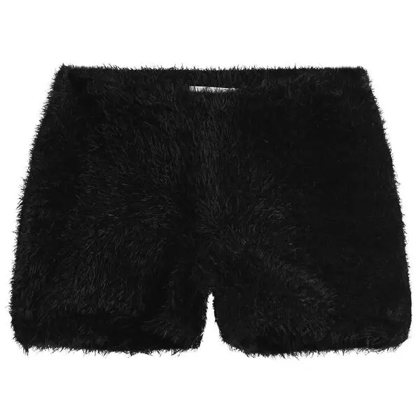 PEACHY DEN The Chloe Micro Shorts - Onyx