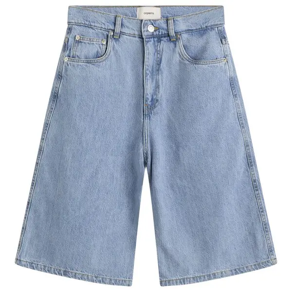 Coperni Denim Bermuda Shorts - Blue Light