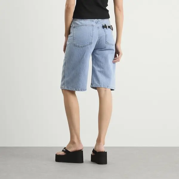 Coperni Denim Bermuda Shorts - Blue Light