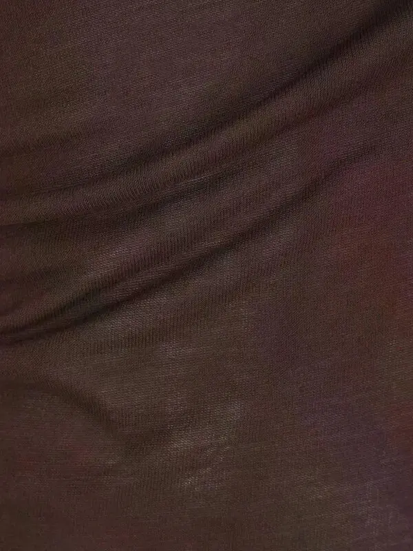 Rick Owens One-shoulder Top - Brown