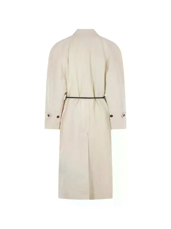 Ter Et Bantine Single-breasted Belted Mid-length Coat
