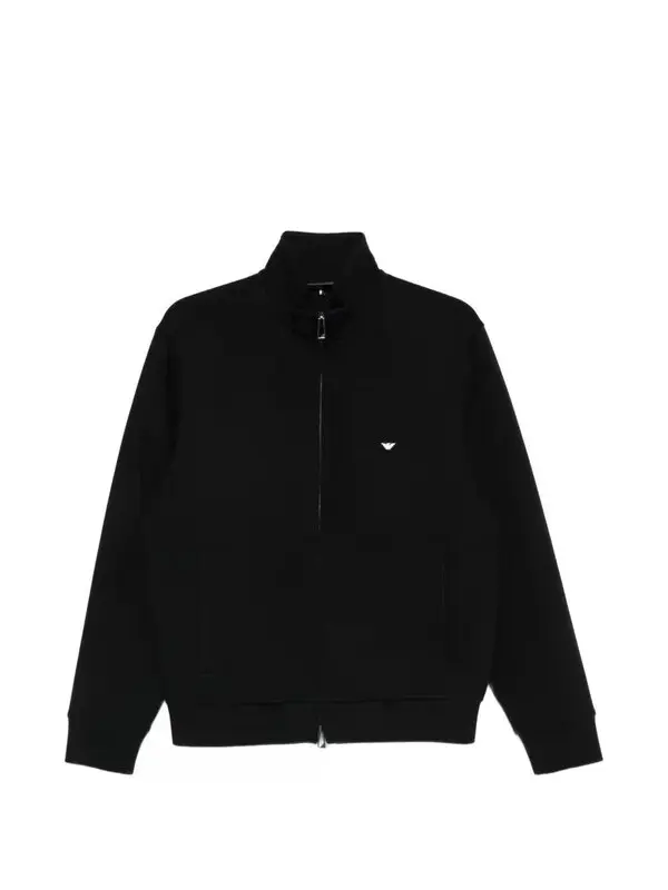 Emporio Armani Zip Sweatshirt - Black