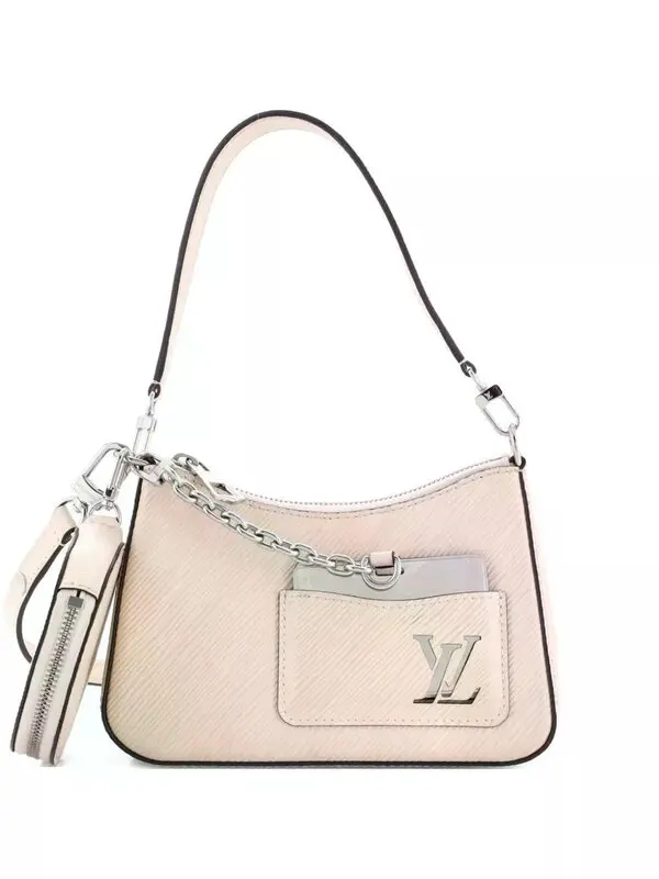 LOUIS VUITTON Marellini Handbag Epi Leather Shoulder Bag - Neutrals