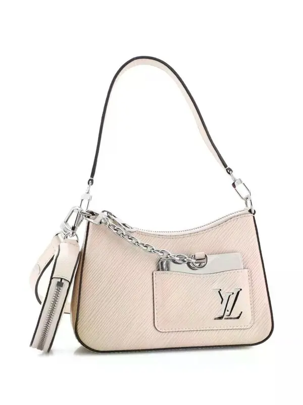LOUIS VUITTON Marellini Handbag Epi Leather Shoulder Bag - Neutrals