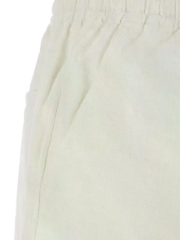 MARANT ETOILE Eyelet Trim Drawstring Shorts - Neutrals