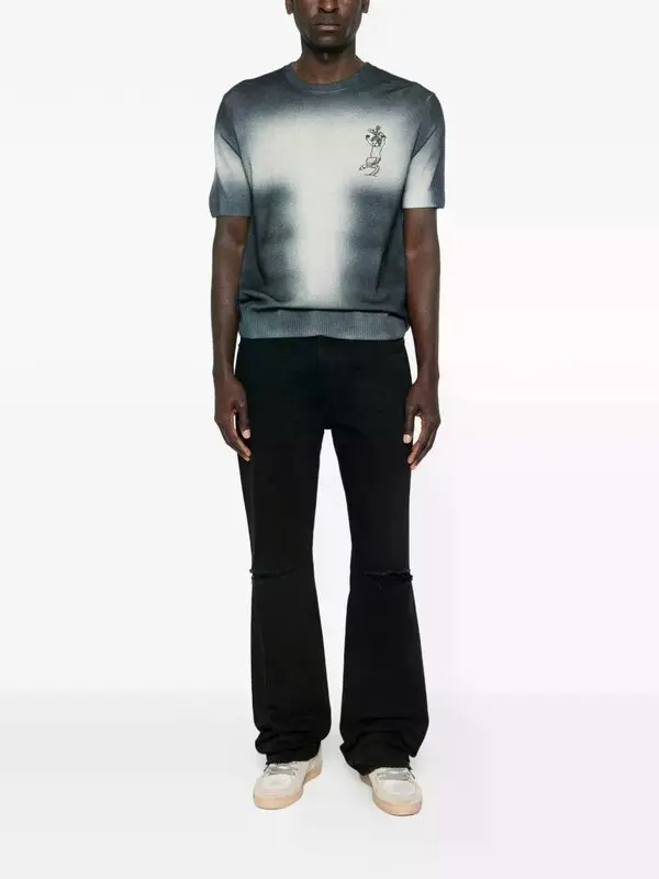 VIVIENNE WESTWOOD Pattern Graphic T-shirt - Grey