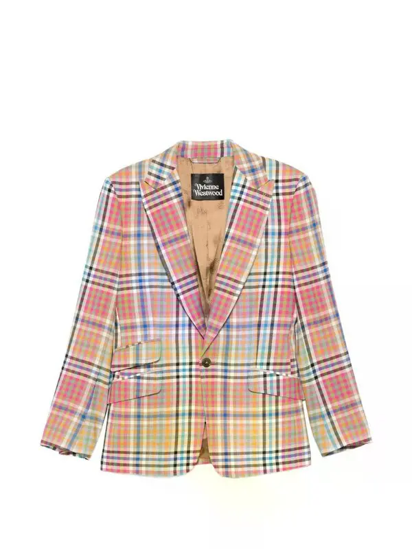 VIVIENNE WESTWOOD Checked Pocket Jacket