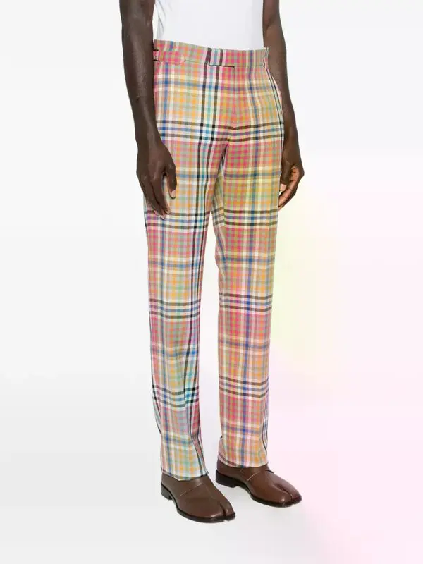 VIVIENNE WESTWOOD Buckle Check Trousers
