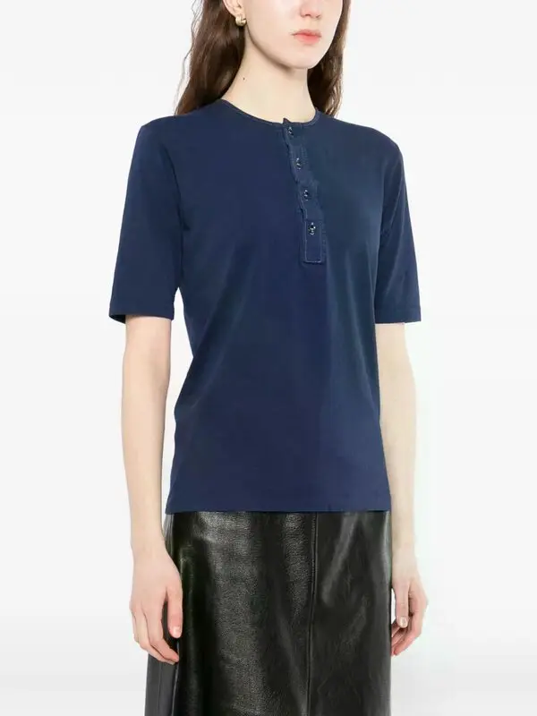 MAISON MARGIELA Button Short-sleeve T-shirt