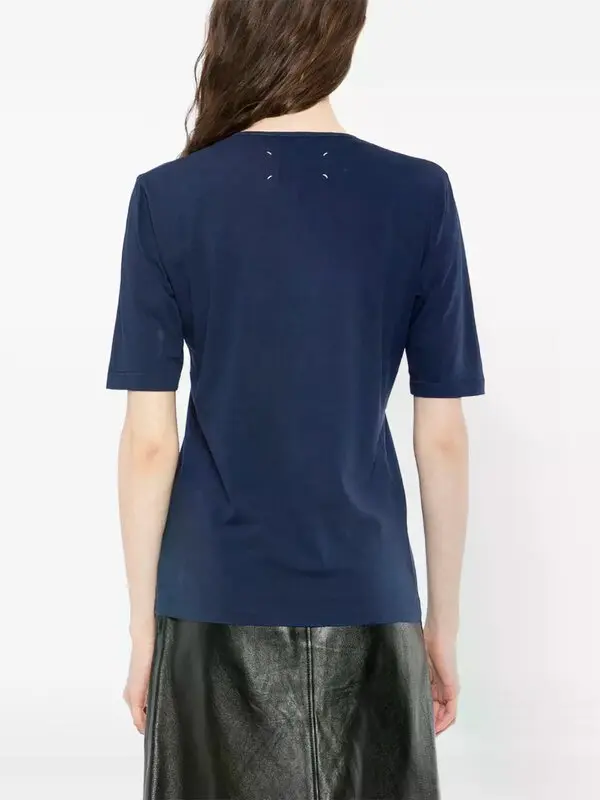 MAISON MARGIELA Button Short-sleeve T-shirt