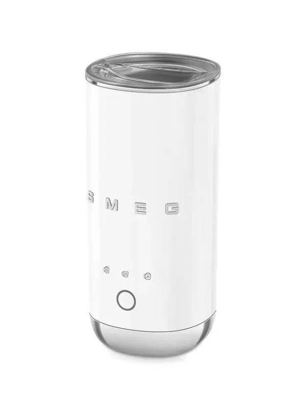 SMEG Logo-detail Milk Frother - White