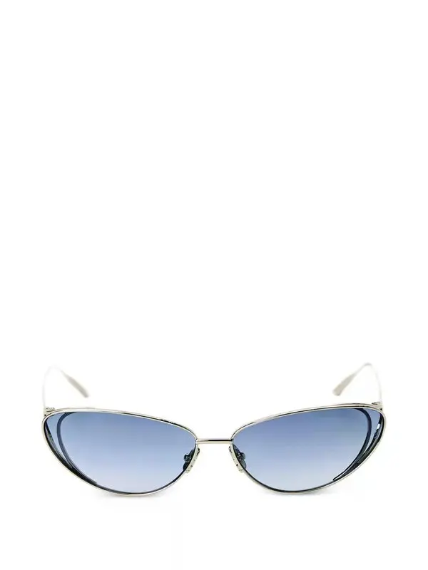 Christopher Esber Milla 96 Cat-eye Sunglasses - Silver