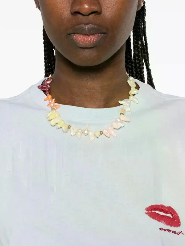 MARANT ETOILE Lip Motif T-shirt - Blue