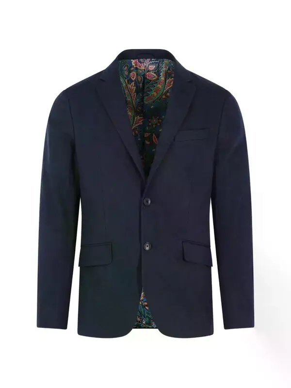 Etro Button-up Blazer - Blue