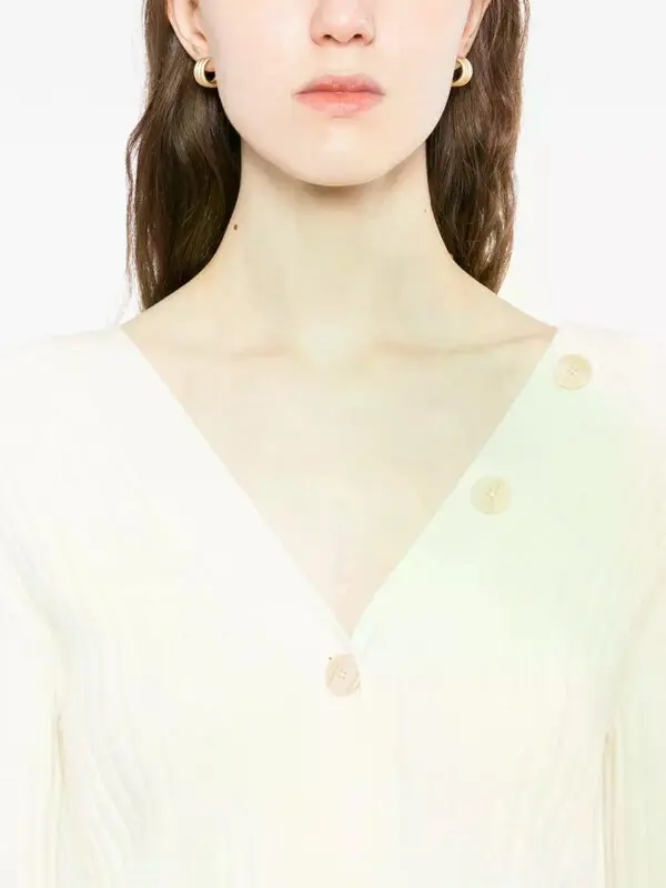 Theory Button-back V-neck Cardigan