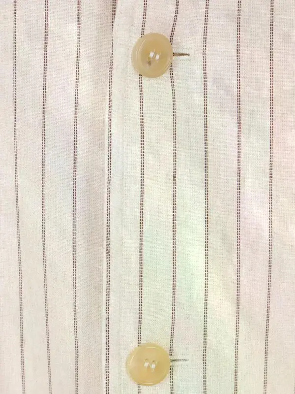 HED MAYNER Pinstripe Collarless Blazer