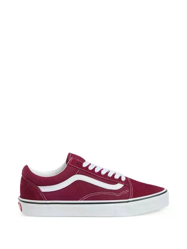 VANS Old Skool Lace-up Sneakers - Red