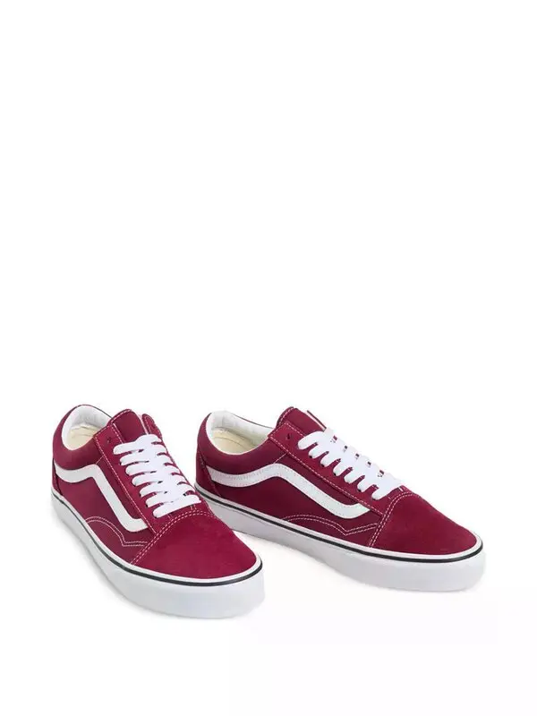 VANS Old Skool Lace-up Sneakers - Red
