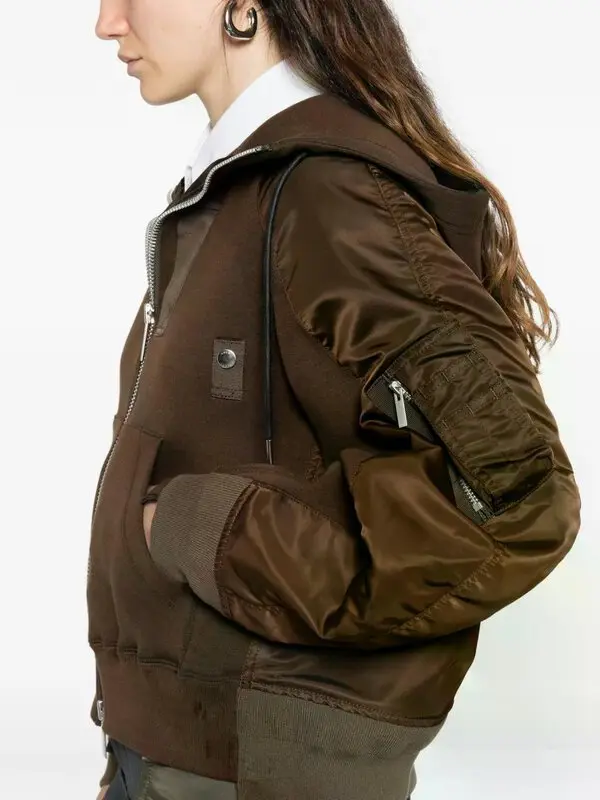 Sacai Hooded Sleeve Sweatshirt