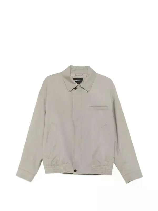 Emporio Armani Collar Virgin Wool Jacket