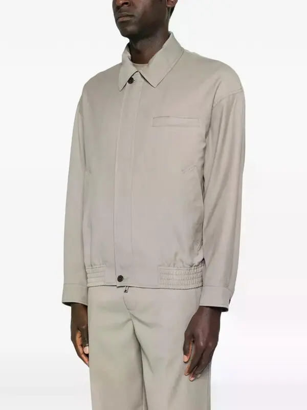 Emporio Armani Collar Virgin Wool Jacket