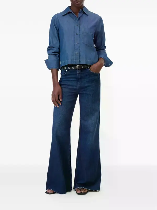 Closed Cropped Classic Shirt