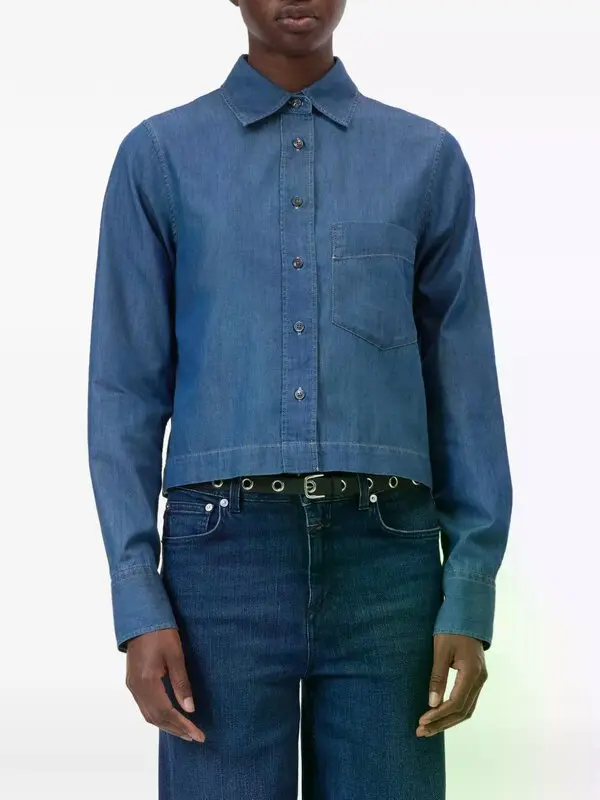 Closed Cropped Classic Shirt