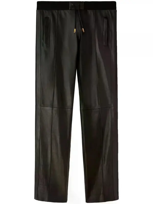 Palm Angels Leather Track Pants