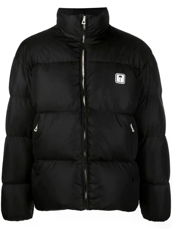 Palm Angels Logo Puffer Jacket