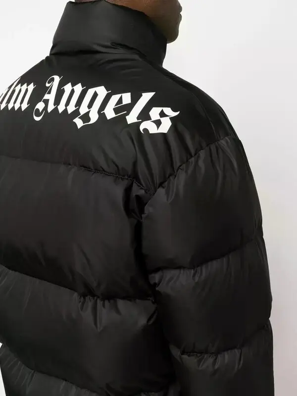 Palm Angels Logo Puffer Jacket