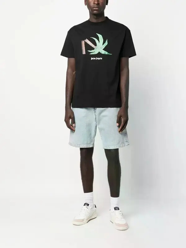 Palm Angels Broken Palm Print T-shirt