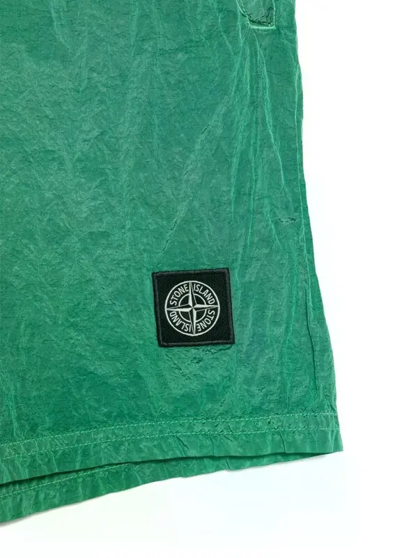 Stone Island Logo Patch Swim Shorts
