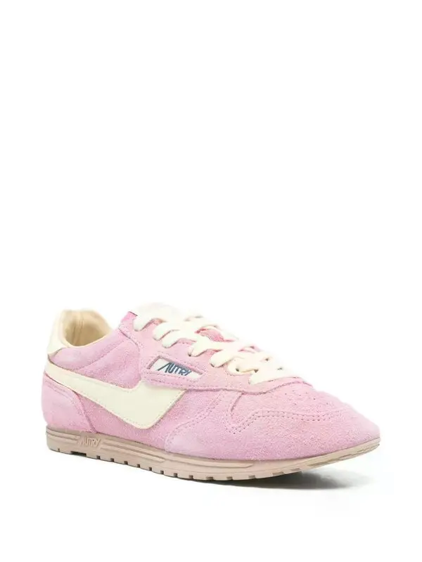 AUTRY Windspin Panelled Sneakers - Pink