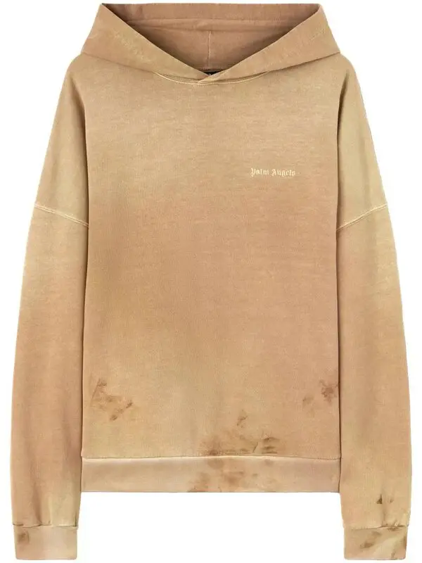 Palm Angels Logo-embroidered Hoodie