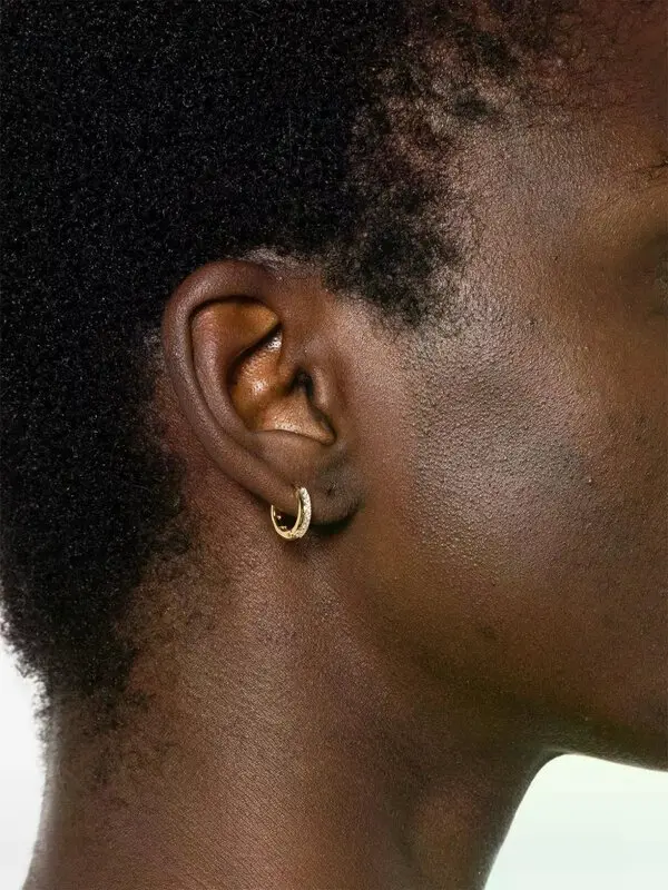 SWAROVSKI Mini Matrix Hoop Earrings