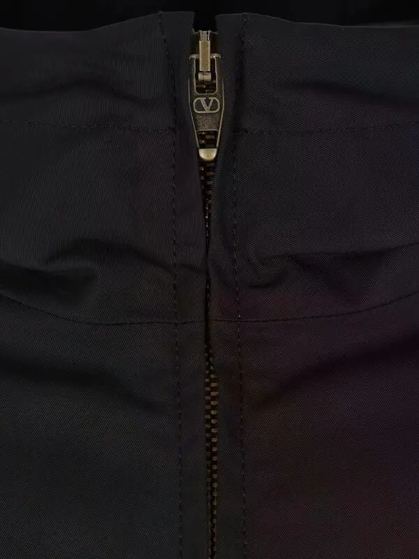 Valentino Garavani Vlogo Signature Hooded Jacket