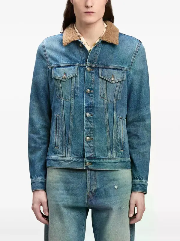 Palm Angels Bear In Mind Denim Jacket