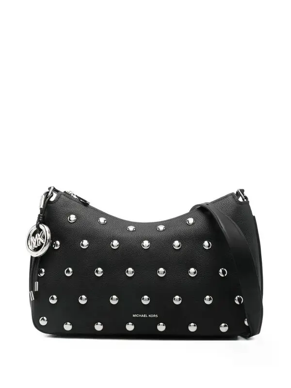 Michael Kors Studded Shoulder Bag - Black