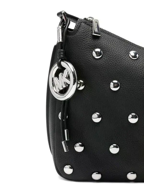 Michael Kors Studded Shoulder Bag - Black