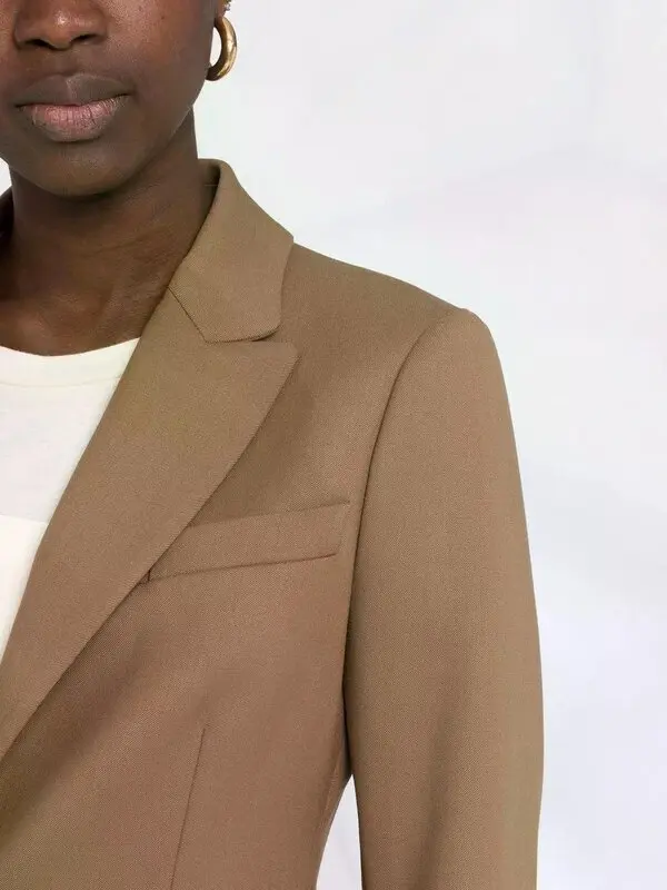 P.a.r.o.s.h Single-breasted Tailored Blazer - Brown