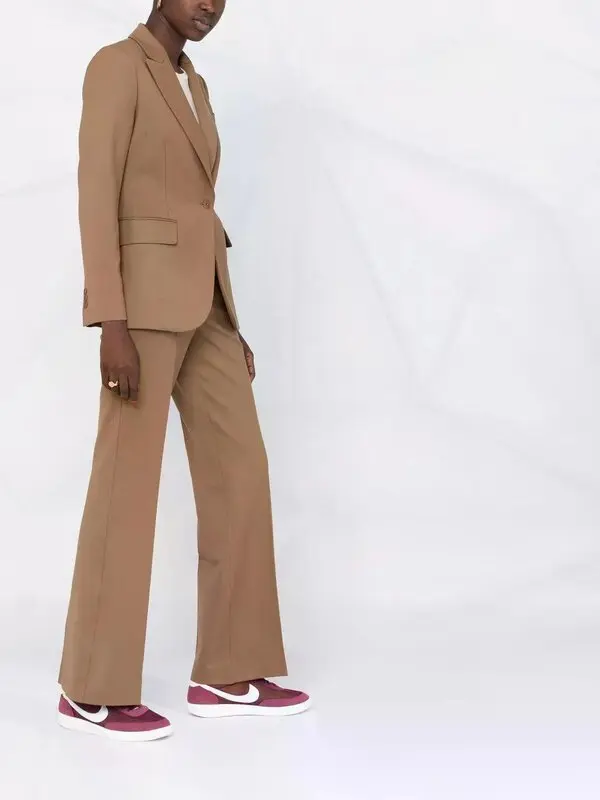 P.a.r.o.s.h Single-breasted Tailored Blazer - Brown