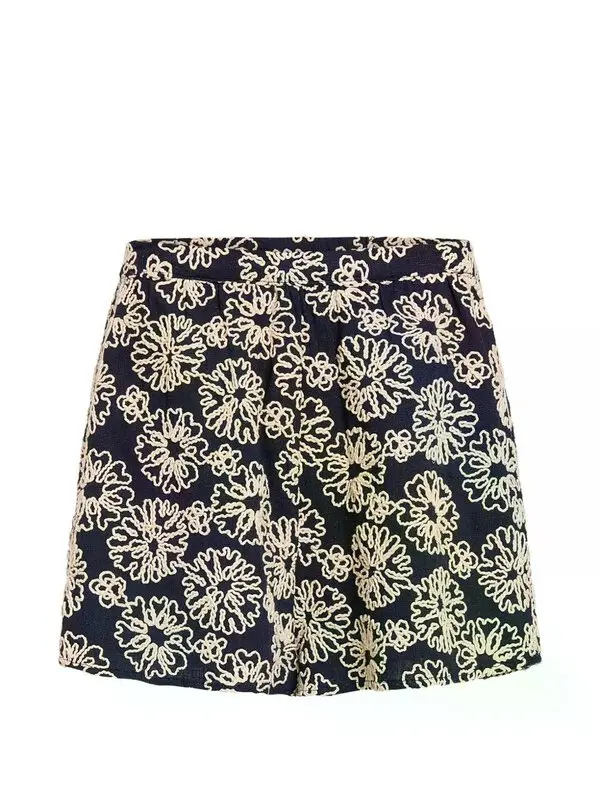 MARIE OLIVER Floral Print Shorts