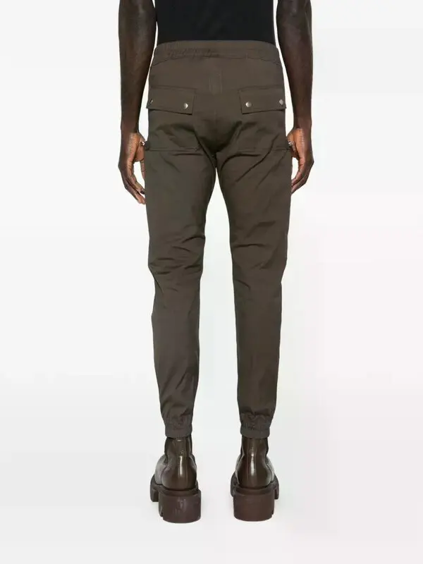 Rick Owens Bauhaus Zip Cargo Pants - Brown